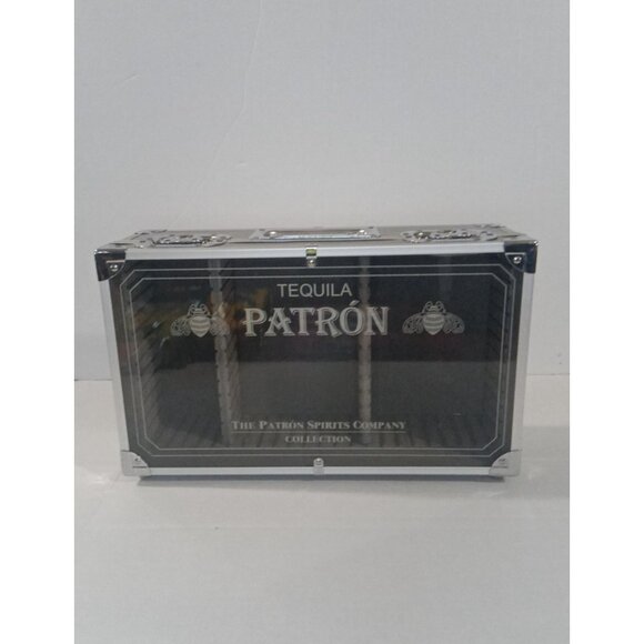Tequila Patron | Kitchen | Tequila Patron Collection Storage Silver ...
